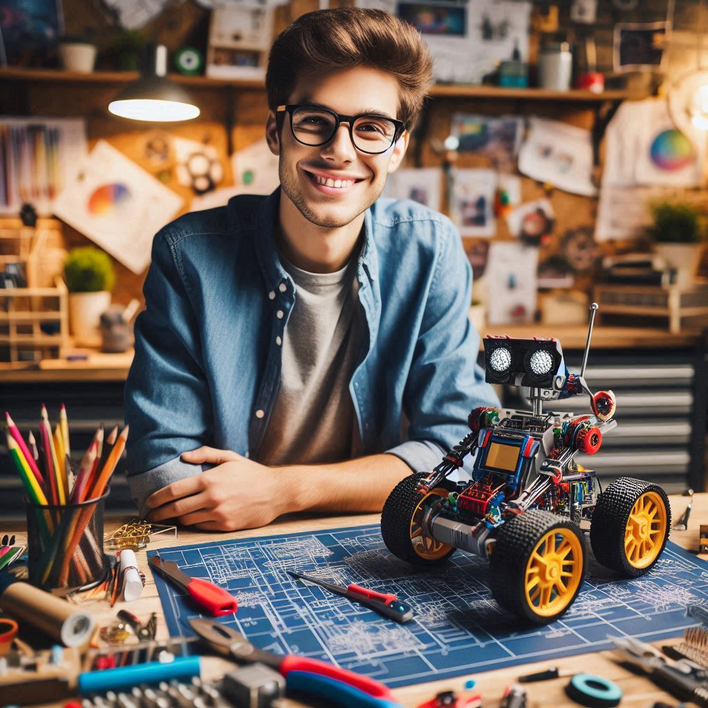 Vorteile und Nachteile eines 4-Rad-Roboters mit Richtungsänderung