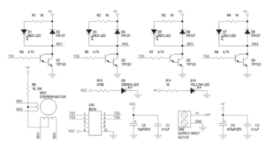 Unipolar stepper motor control made simple