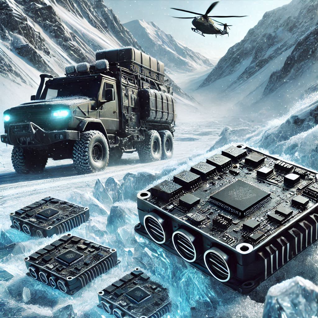 Microcontrollers designed for extreme cold environments