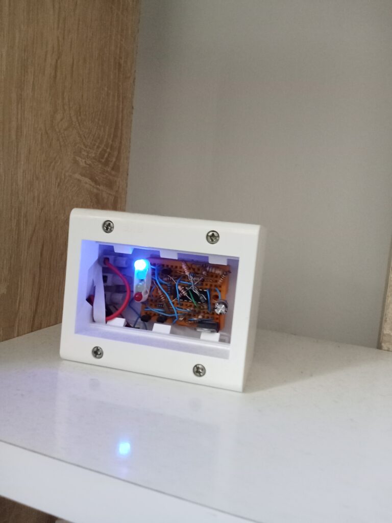 Indicador térmico por LED con LM324 y termistancia NTC