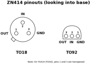Les circuits ZN414Z, ZN415E et ZN416E - Zonetronik